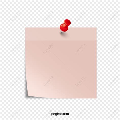 핑크 장식 만화 일러스트 플랫 노트 메모 메모지 포스트잇직사각형콜라주 Png 일러스트 무료 다운로드 Lovepik