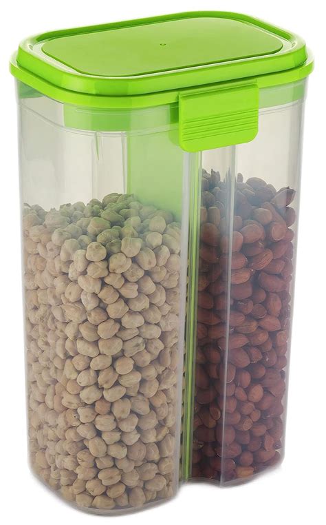 buy macarize 2 section intelligent mega storage container 2 5 l