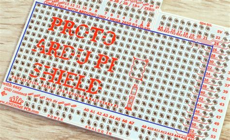 ProtoArduPiSHIELD Shield For Raspberry Pi Arduino Hackaday Io