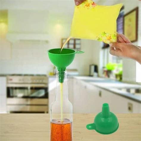 Silicone Funnel For Pouring Oil Sauce Water Juice And Small Food