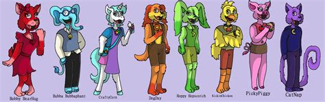 Smiling Critters Redesign Poppy Playtime Au By Darkdragondeception On