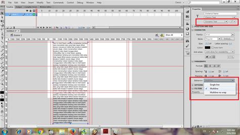 Tutorial Membuat Scroll Text Dengan Flash Arief Qosim
