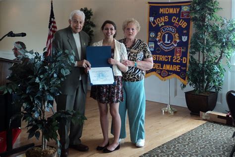 Midway Lions Conclude Season By Awarding First Thomas Coco Scholarship To Leo Maya Doumit Cape