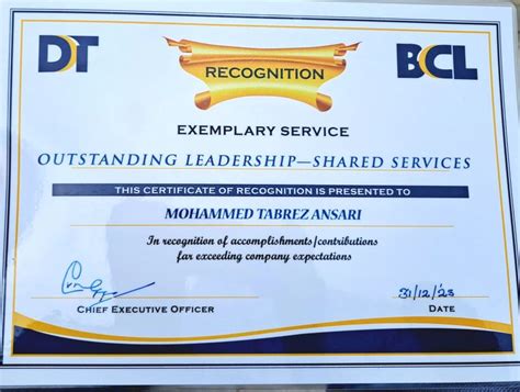 mohammed tabrez ansari on linkedin thanks team it and my dtbcl mentors