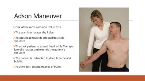 Thoracic Outlet Syndrome And Physiotherapy Management Pptx