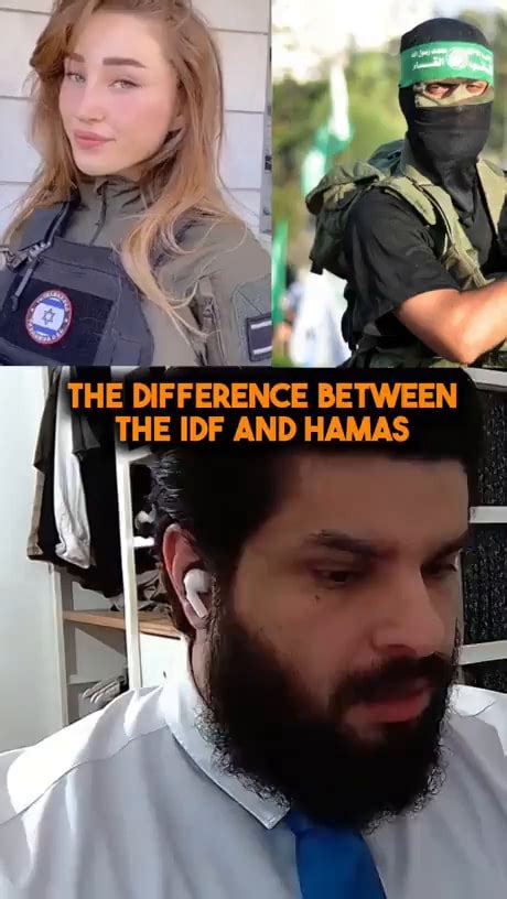 The Difference Between The Idf And Hamas Americas Best Pics And Videos