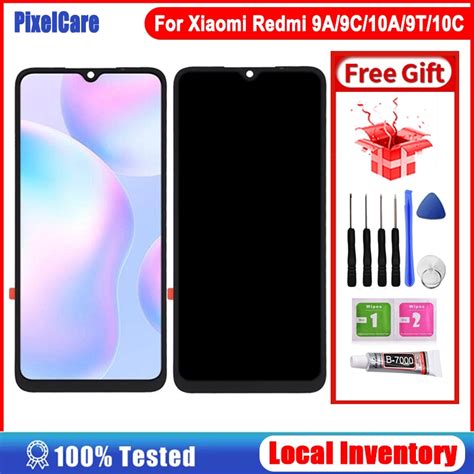 Pixelcare Screen For Xiaomi Redmi 9a 9c 10a 9t 10c 12c Lcd Screen