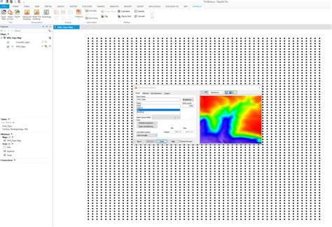 Mapinfo Tutorial Create A Surface Grid From Points Gis Tutorial