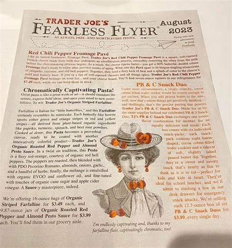 Unveiling The Fascinating History Of Trader Joes Fearless Flyer Find