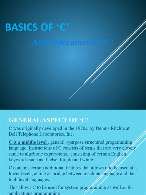 Basics Of C1 Download Free Pdf Computer Program Programming