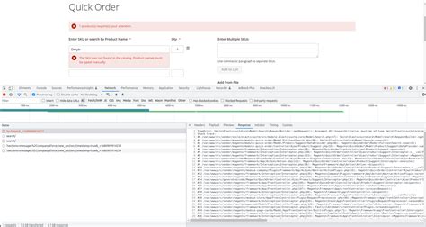 Product Search Does Not Work For Quick Order B2b Functionality Magento