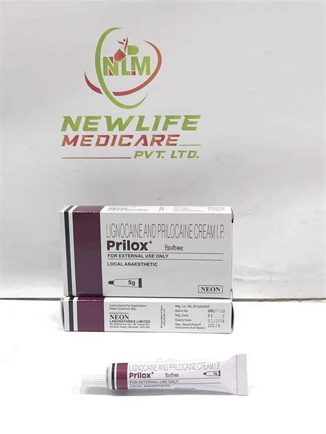 Prilox Lignocaine Cream 30 Gram At ₹ 915tube In Nagpur Id