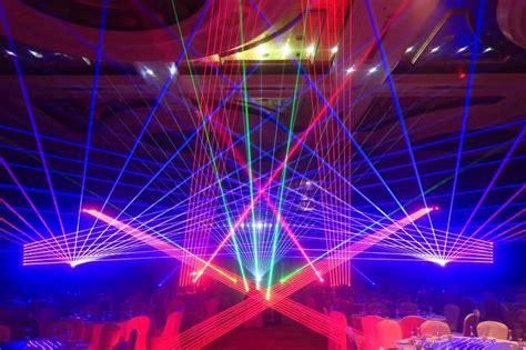 RGB Move Head Laser Array Bar