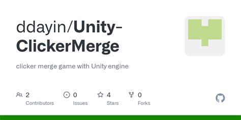 GitHub Ddayin Unity ClickerMerge Clicker Merge Game With Unity Engine