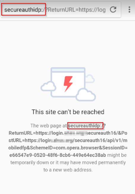 Mobile Devices Get Stuck On The Checking Browser Credential Screen Secureauth Support