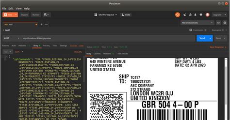 neodynamic zplprinter web api for docker v2 0 20