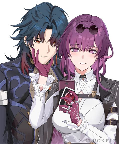 Kafka And Blade Honkai And More Drawn By Luckplz Danbooru