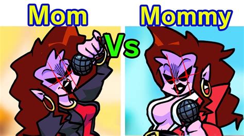 Friday Night Funkin Mom Vs Mommy Dearest Duet Milf Song Fnf