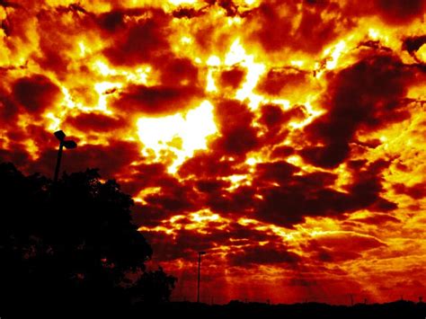 Fiery Sky By Colorfulspikes On Deviantart