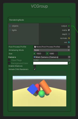 Visual Compositor Nodes Visual Compositor Preview