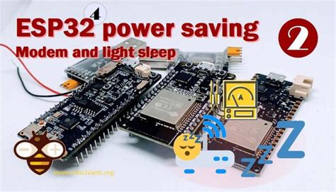 Esp32 Power Saving Modem And Light Sleep 2 Modem Sleep Microcontrollers