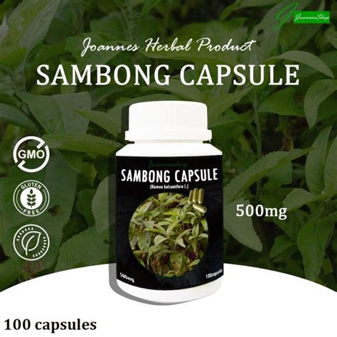 Sambong Capsule 500mg 100capsules Lazada Ph