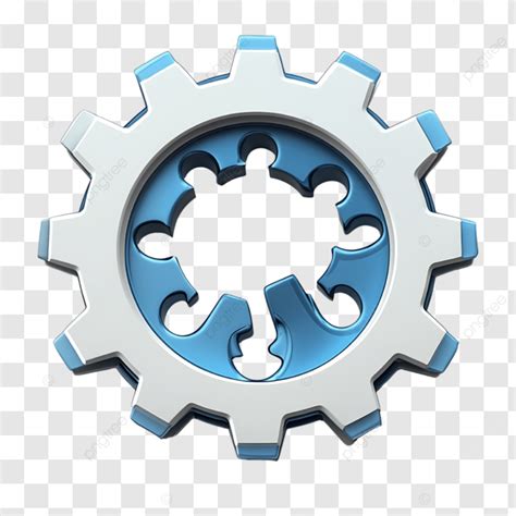Modern Gear Icon For Engineering Excellence Gear Icon Engineering