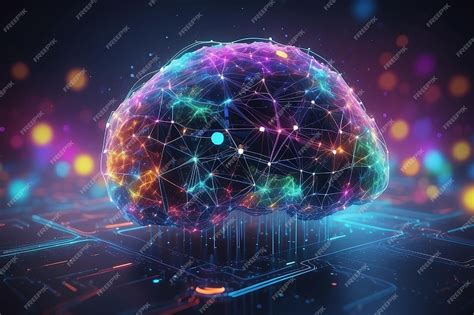 Premium Photo Big Data And Cybersecurity 3d Illustration Neural Network And Cloud Technologies