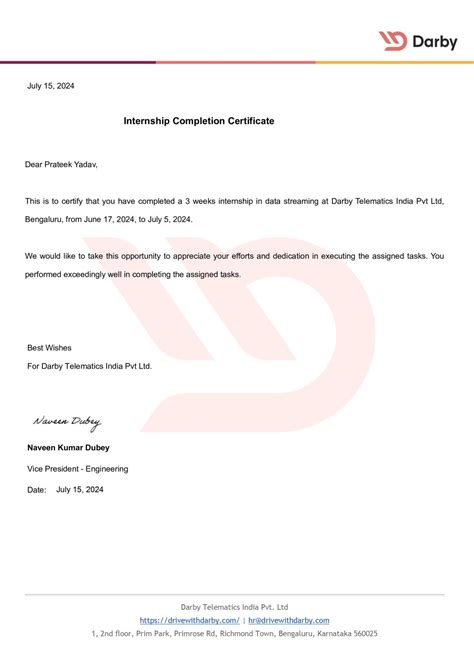 Prateek Yadav On Linkedin Internship Professionalgrowth