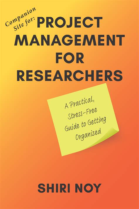 Project Management For Researchers Simple Book Publishing