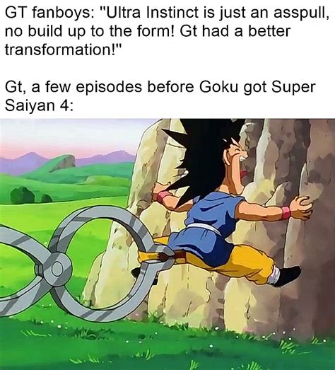 Correction Ssj4 Is An Asspull No Buildup To The Form A Transformation That Doesnt Correlate
