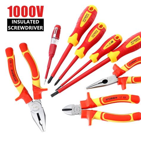 Insulated Screwdriver Set 1000v Electrician Repair Vicedeal
