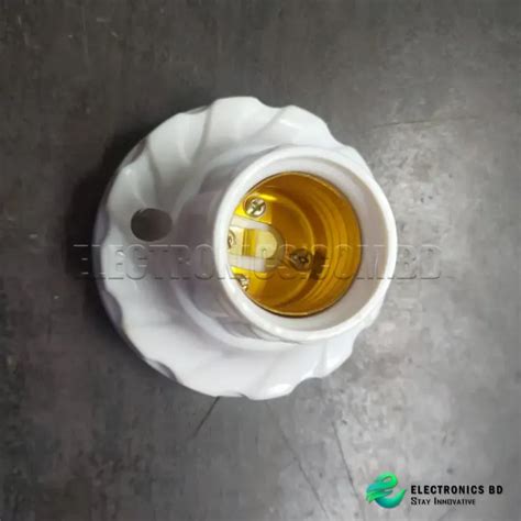 E27 Screw Cap Socket Light Bulb Holder Latest Price In Bangladesh Bd