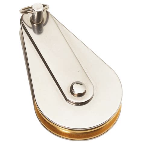 High Load Wire Rope Fixed Eye Block 45mm Barton Marine