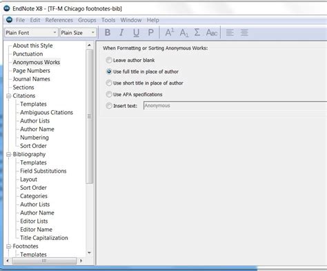 in text citation error endnote how to discourse