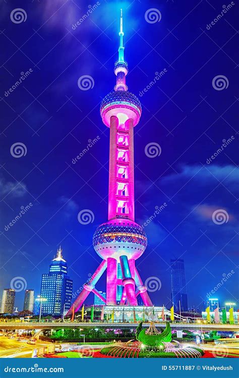 Shanghai Pearl Tower Night