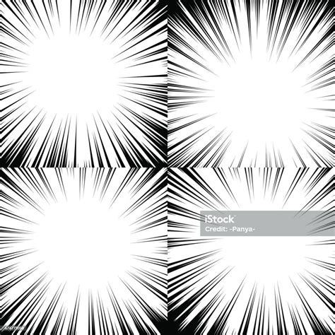 만화도 서 방사형 선에 배경입니다 만화 속도 프레임입니다 폭발 벡터 일러스트입니다 스타 버스트 또는 태양 광선 추상 배경 고전 양식에 대한 스톡 벡터 아트 및 기타 이미지