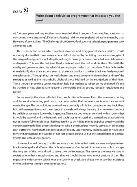 Score A1 In O Level English Expository Argumentative And Discursive