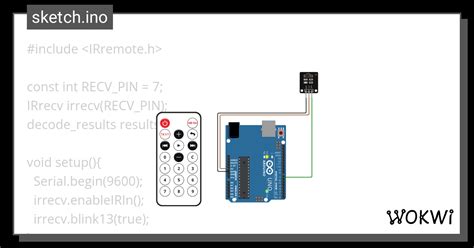 G InfraRed Ino Wokwi ESP STM Arduino Simulator
