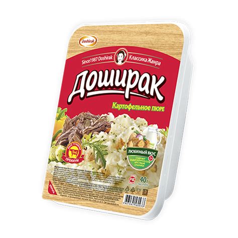 Купить пюре картофельное доширак со вкусом тушенки 40г с доставкой на ...