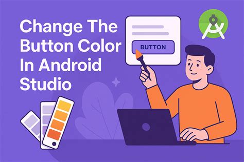 How To Change The Button Color In Android Studio