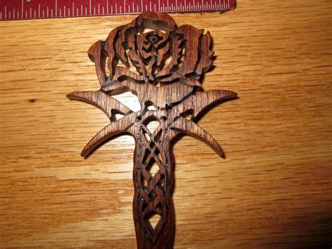 Hair Stick Kushiels Dart In Mahogany Etsy