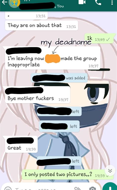 My Friends Made A Gacha Group I Sent 2 Photos Of My Oc In A Maid