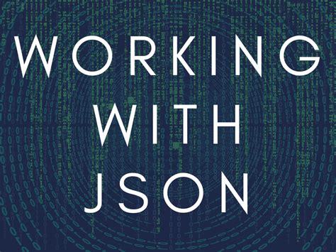 Working With Json Data In Python Python In 1 Minute