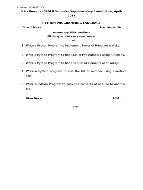 Python Programming Language Gad Ge Pdf