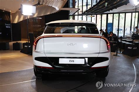 상품성 개선 모델 더 뉴 Ev6 공개 연합뉴스