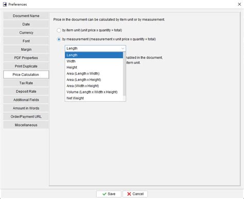 Price Calculation EasyBilling Help Center