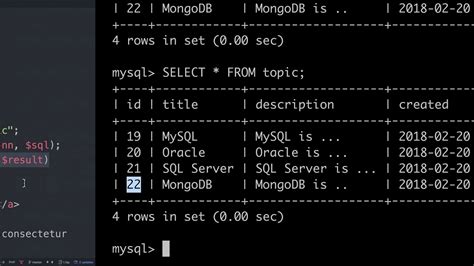Web3 Php And Mysql 91활용 글읽기 1 Youtube