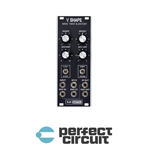 Ajh Synth V Shape Wavefolder Black Demo Reverb