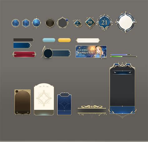 Mobile Casual Rpg Game Ui Design Portfolio On Behance Game Ui Game Ui Design Ui Design